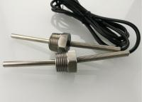 China 10K NTC Thermistor Temperature Sensor 1/2 NPT Thread 50mm Probe 1m Shielded Cable UL2464 for sale