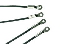 China Surface Mount NTC Thermistor Probe Assembly Ring Lug 100KOhm 3950 Temperature Sensor for sale