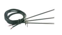China Fridge Duct Micro Temperature Sensor 10K 3380 600mm Stainless Steel Flange Mount for Central Air Conditioning for sale