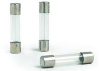 China 6.3Amp 250VAC 125VAC Quick Blow Fast Acting Glass Tube Fuse 6.35x30mm for Inline PCB Mount for sale