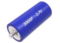 China EDLC Super Capacitor 2.7V 3000F Low ESR Ultracapacitor Threaded Terminal for sale