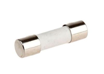 China 5.2x20mm Fast Acting Ceramic Tube Fuse 250VAC 3A Alloy Element Nickel Plated Brass Cap for sale