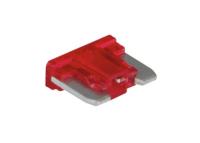 China Low Profile 10.9mm Mini Blade Fuse 15A Blue Zinc Alloy 32VDC for Automotive Passenger Car for sale