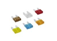 China Zinc Alloy Mini Auto Blade Fuse 32VDC 20A Yellow 11mm for Automotive Passenger Car for sale