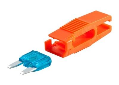 China ABS Blade Mini Micro Fuse Puller for Insertion Removal ATO Tool Extractor Fuse Holder Clip 2 Size for sale