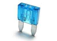 China ISO8820-3 Standard BFMN-1225 Automotive ATM Mini Blade Fuse 25A 32V Natural 11mm for sale