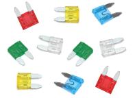 China ISO8820-3 Standard BFMN-1225 Automotive ATM Mini Blade Fuse 25A 32V Natural 11mm for sale