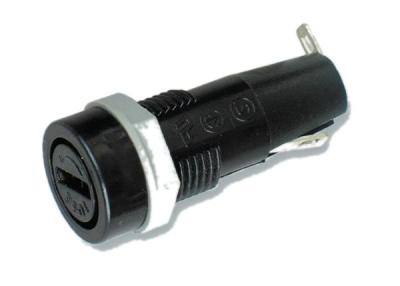 China Slotted Cap Fingergrip Shock-Safe Vertical Mount PCB Fuse Holder 10A 250VAC for 5x20mm Fuse for sale