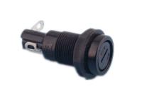 China Slotted Cap Fingergrip Shock-Safe Vertical Mount PCB Fuse Holder 10A 250VAC for 5x20mm Fuse for sale