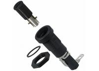 China Slotted Cap Fingergrip Shock-Safe Vertical Mount PCB Fuse Holder 10A 250VAC for 5x20mm Fuse for sale