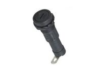 China Low Voltage Bayonet Horizontal R3-9 Panel Mount Fuse Holder 15A 250V for 6x30mm Ceramic Glass Fuse for sale