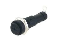 China Low Voltage Bayonet Horizontal R3-9 Panel Mount Fuse Holder 15A 250V for 6x30mm Ceramic Glass Fuse for sale