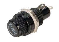 China UL94 V0 PCB Fuse Holder for 5x20mm Ceramic Tube Fuses 10A 250V Screw Type Cartridge Block for sale