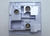 China BSI Approved RB-02 British Socket Female Outlet 3 Pole 13A 250V UK Wall Panel Power Electrical Plugs and Sockets BS 1363 for sale
