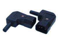 China IEC 60320 Rewireable Male Power Entry Connector 10A 250VAC 3PIN Screw Inlet AC Plug for sale