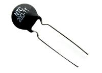 China NTC Thermistor 20 Ohm 11mm Disk for Inrush Current Limiting Power Supplies 2A for sale