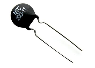 China NTC Thermistor 20 Ohm 11mm Disk for Inrush Current Limiting Power Supplies 2A for sale
