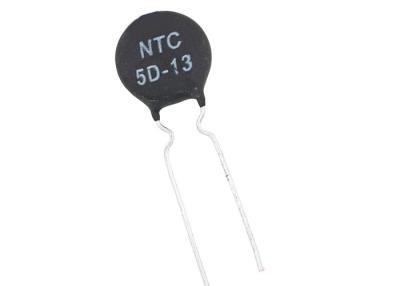 China MF72 5D-13 NTC Thermistor 5 Ohms 13mm Inrush Current Limiter Through Hole Pitch 7.5mm for sale