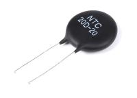 China NTC Thermistor Inrush Current Limiter 20D-20 20mm 5 Amp 20 Ohm for Power Supply Ballast for sale