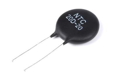 China NTC Thermistor Inrush Current Limiter 20D-20 20mm 5 Amp 20 Ohm for Power Supply Ballast for sale