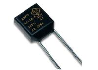 China Aupo Thermal Cutoff Fuse TF 115C 250V 1A A2-1A-F Square Alloy Temperature Fuse UL CUL VDE PSE CCC KTL for sale