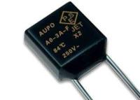 China Square Box Ceramic Thermal Cutoff Fuse TCO 25A 250VAC 135C Non-Resettable Overheat Protection for sale