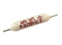 China AUPO Thermal Link TCO P5-3A-F 3A 250V 135C Ceramic Thermal Fuse for Gas Water Heater for sale
