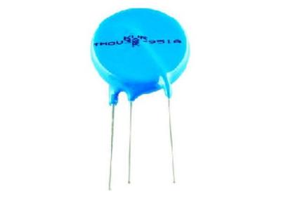 China 14mm Disc 3Pin TMOV Varistor 300Vac Thermally Protected with Thermal Cutoff Low Leakage 10kA for sale