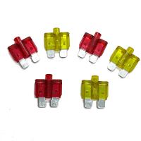 China Automotive Blade Fuses with LED 32V 10A to 40A Car Fuse Assortment for sale