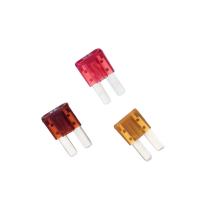 China MICRO2 Automotive Blade Fuse 32V 10A Red Mini Blade Fuse Holder for Ford Tap Adapter for sale