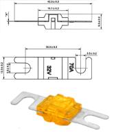China ANS AUTO Fuses 32V DC 20A to 200A Blade Fuse Assortment for Automotive Circuit Protection for sale