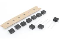 China Red Phosphorus Free Square Plastic Slow Blow Micro Fuse 100mA-6.3A 8.4x7.2x4.0mm 250V for sale