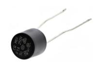 China Fast Acting Subminiature Fuse MEF 001 1A 250V 8.35x7.7mm VDE Approved Plastic Cap Tape Bulk for sale