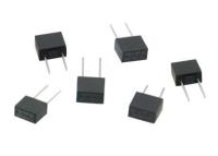 China CCC CQC PSE PCB Radial Leaded Box Shaped Slow Blow Miniature Fuse MST 002 2A 250VAC 8.35x7.7mm for sale