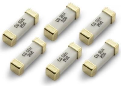 China UL Approved 1032 Square Ceramic Gold Plated Surface Mount Fuse 500mA-30A 125V 300V 10.1x3.1x3.1mm for sale