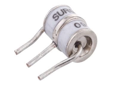 China Low Capacitance SE8 Series 3 Electrode 8x10mm Ceramic Gas Discharge Tube GDT 75-600V 20% 10KA For Power Supplies for sale