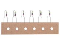 China Flameproof Non-Inductive KNP Wire Wound Resistor 0.25-10W 0.1-1000 Ohm ±5% Small Size for sale