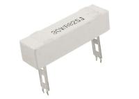 China High Alumina Ceramic Cement Fixed Wirewound Resistor 20W 500RJ 63x13x13mm for sale
