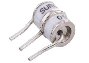China 350V 3 Electrode Gas Discharge Tube SMD GDT 6x8mm 3 Pole Surge Protector for sale