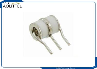 China 3 Electrode Radial Ceramic Gas Discharge Tube 8x10mm 350V 20kA Surge Absorber for Telecom for sale
