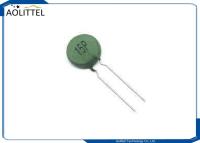 China 15mm PTC Thermistor 100 Ohm 120C 200mA 600V AC Overcurrent Protection for Telecom Circuits for sale