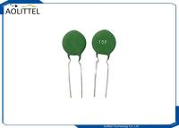 China 15mm PTC Thermistor 100 Ohm 120C 200mA 600V AC Overcurrent Protection for Telecom Circuits for sale