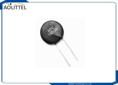 China MF72 NTC Inrush Current Limiter 1.5 Ohm 25mm 10A Power Thermistor 1.5D-25 for sale