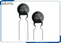 China 10D-11 NTC Thermistor Inrush Current Suppressor 11mm Disc 10 Ohm 3A +/-20% for sale