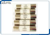 China 5AG 10x38mm Photovoltaic Ceramic Tube Fuse 10A 1000V DC gPV for Solar Panel Protection for sale