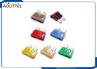 China PA66 ATOF Medium Blade Fuse 32V 1-40A Automotive Circuit Protection Replaces 257 ATO for sale