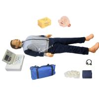 China Advanced CPR Manikin with Printer for First Aid Medical Training Dummy Doll and PVC for sale