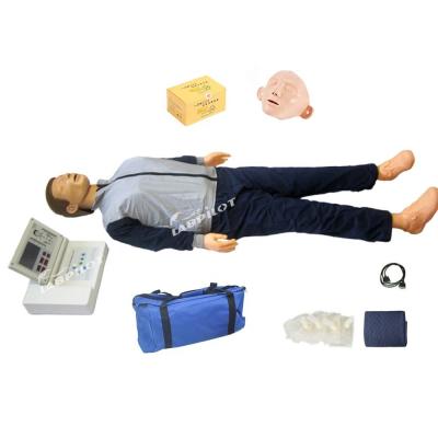 China Realistic Human Manikin Large LCD Resuscitation Teaching Model for Adult CPR Training for sale