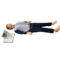 China Realistic Human Manikin Large LCD Resuscitation Teaching Model for Adult CPR Training for sale