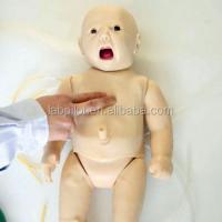 China Realistic Skin Simulation PALS Newborn Baby Manikin for Auscultation and ECG Training for sale